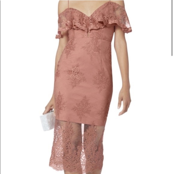 NICHOLAS | Dresses | Nicholas Octavia Lace Pencil Dress In Size 4 And ...